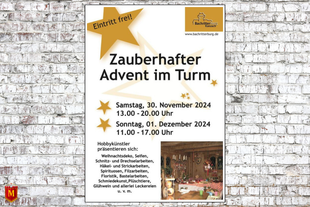 Zauberhafter Advent im Turm in Kanzach 2024
