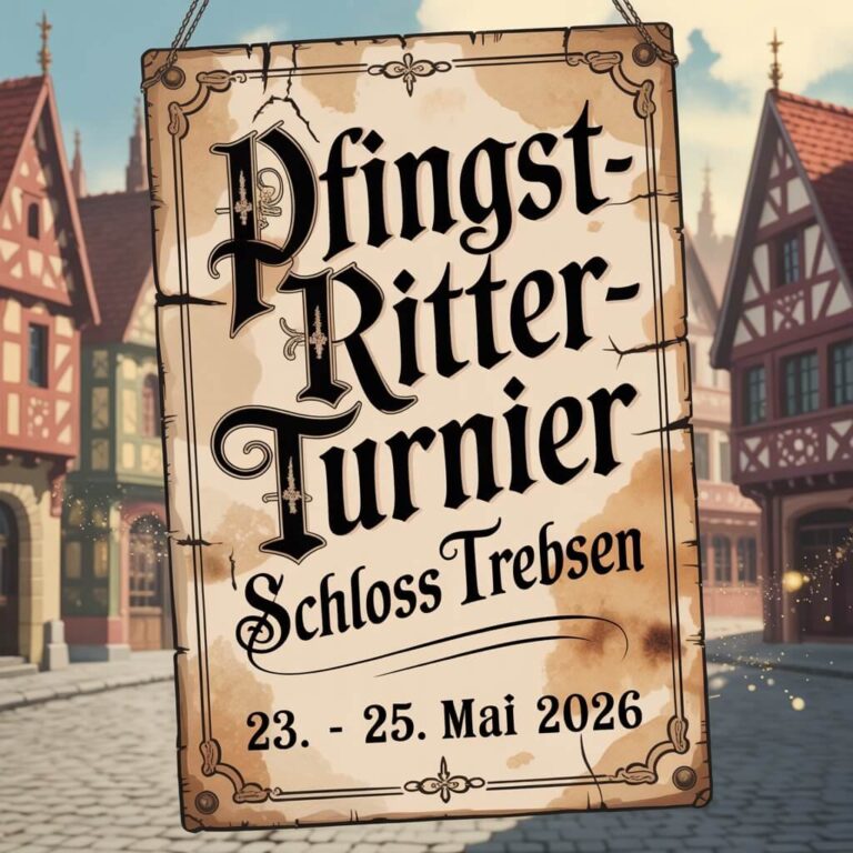 Pfingst-Ritter-Turnier Schloss Trebsen 2026